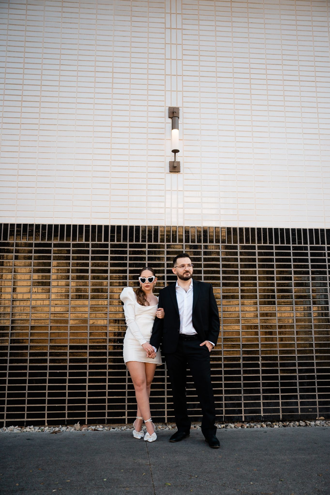 Engagement Session at South Congress Hotel - Carlos + Mia - Caitlin ...