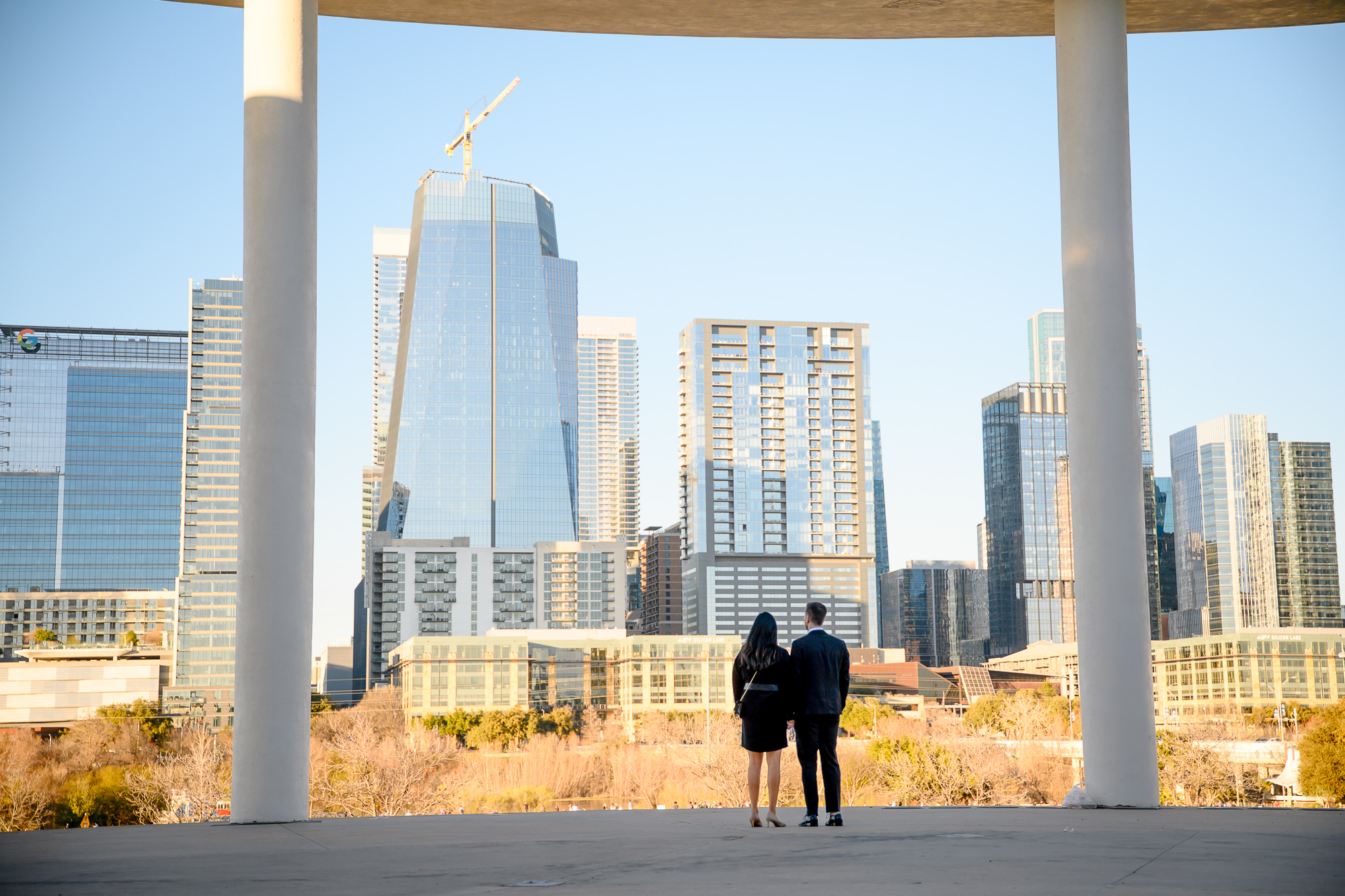Austin Skyline Proposal at the Long Center - Jared & Michelle - Caitlin ...